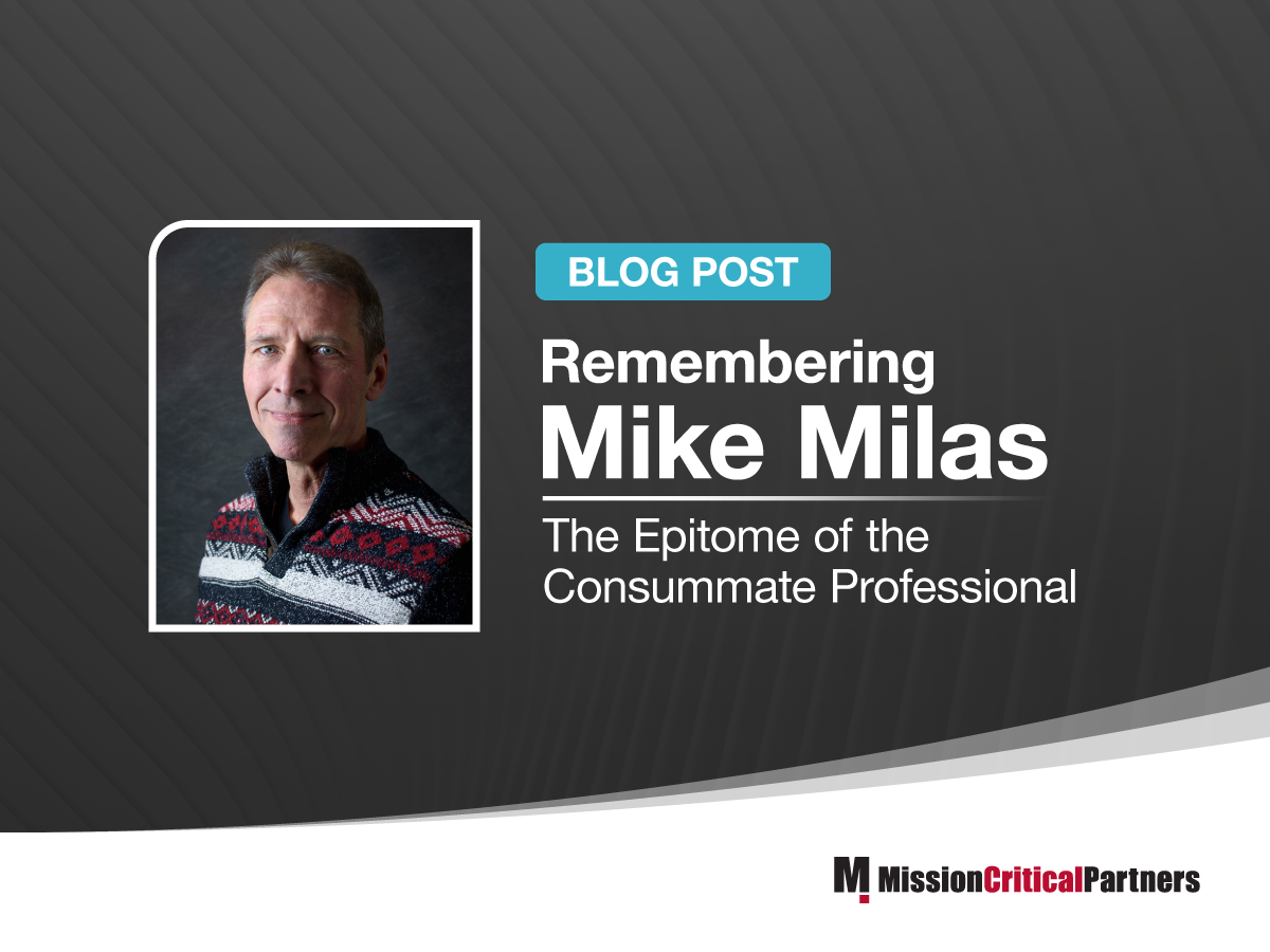 Remembering Mike Milas, the Epitome of the Consummate Professional